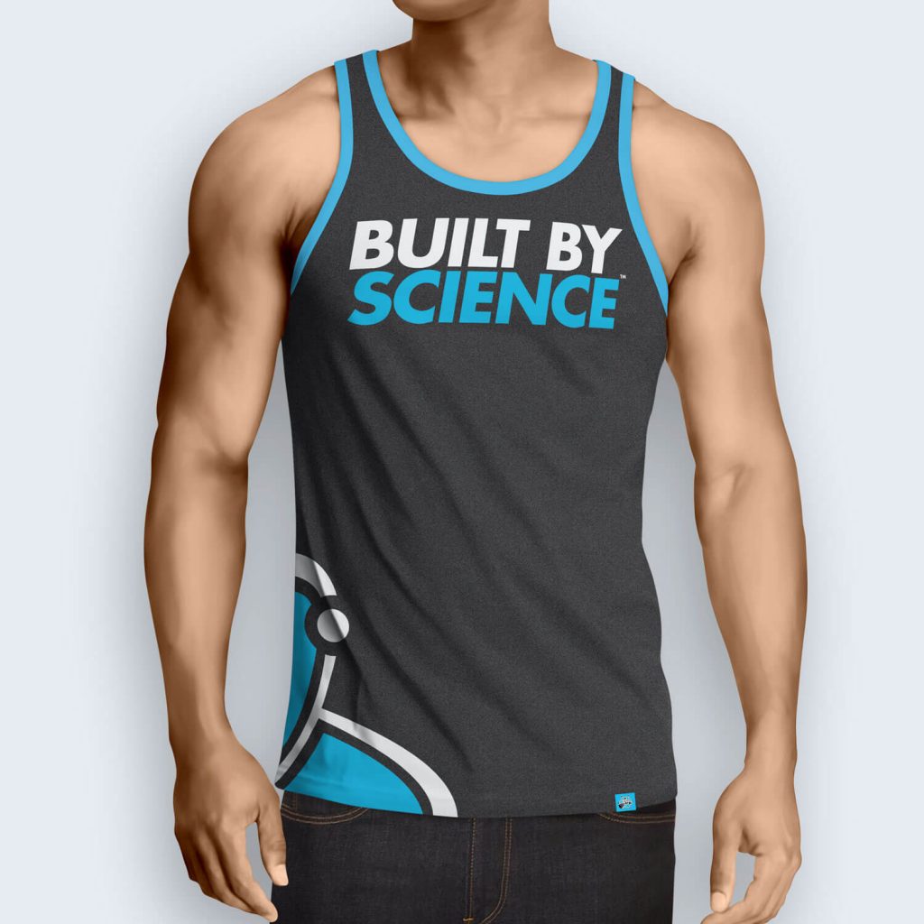 Built By Science™ Tank Top for Men – Shop | Sebastian Fitness Solutions